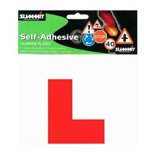 Buy Summit Self Adhesive 'L' Plates at Ted Johnsons | Naas, Ireland