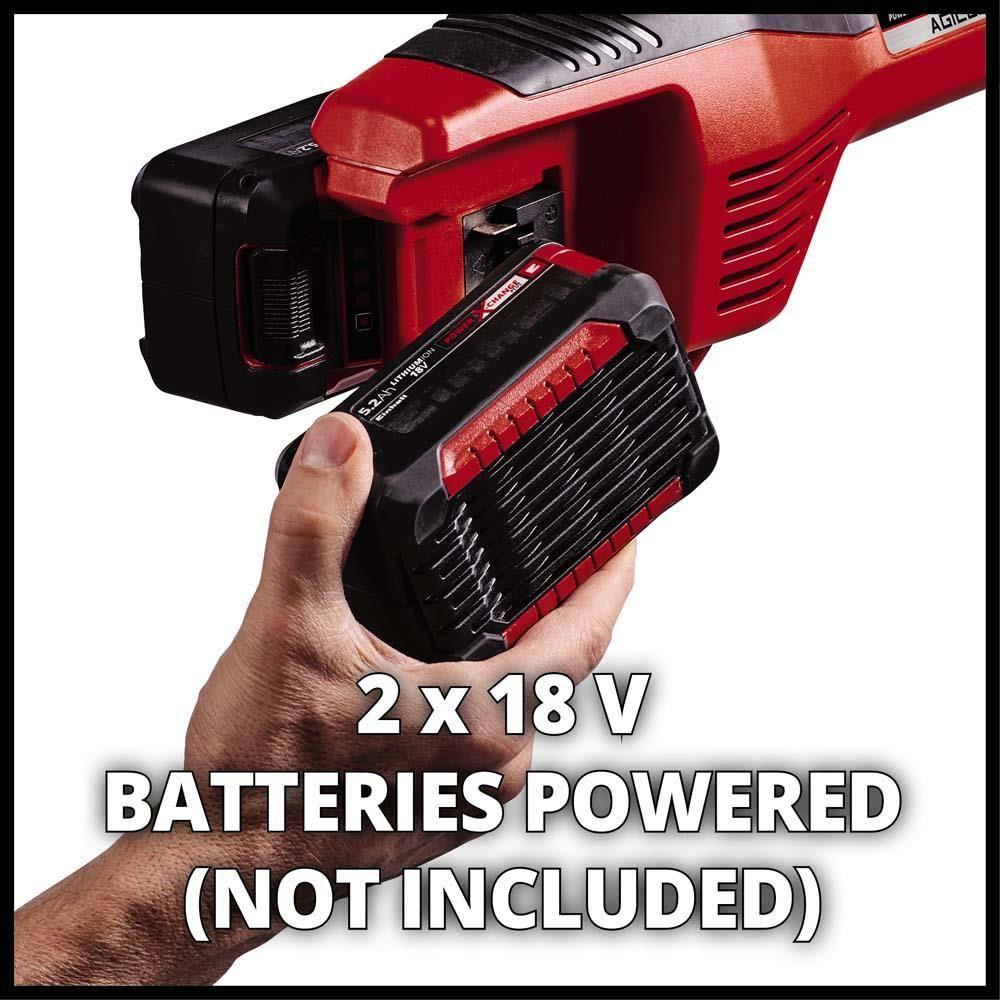 Einhell Power X-Change 36V (2X18V) Cordless 30cm Brush Cutter Body Only ...