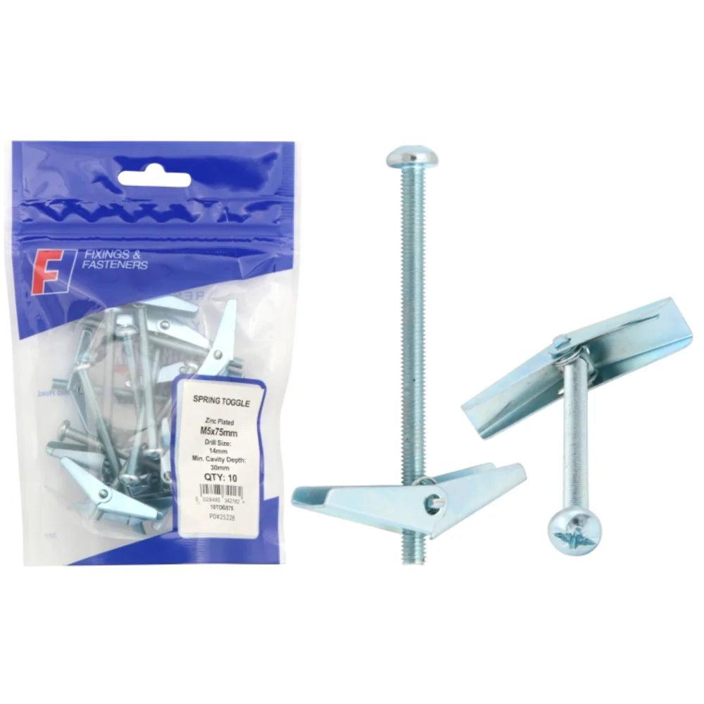 ForgeFix Spring Toggle M6 Pack of 10 | Buy Online Ireland – Ted Johnsons
