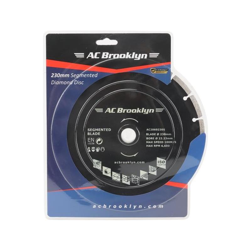 AC Brooklyn 230mm Segmented Diamond Disc – Ted Johnsons