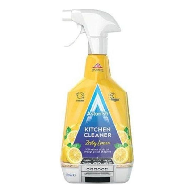 Astonish Kitchen Cleaner Zesty Lemon - 750ml at Ted Johnsons | Ireland