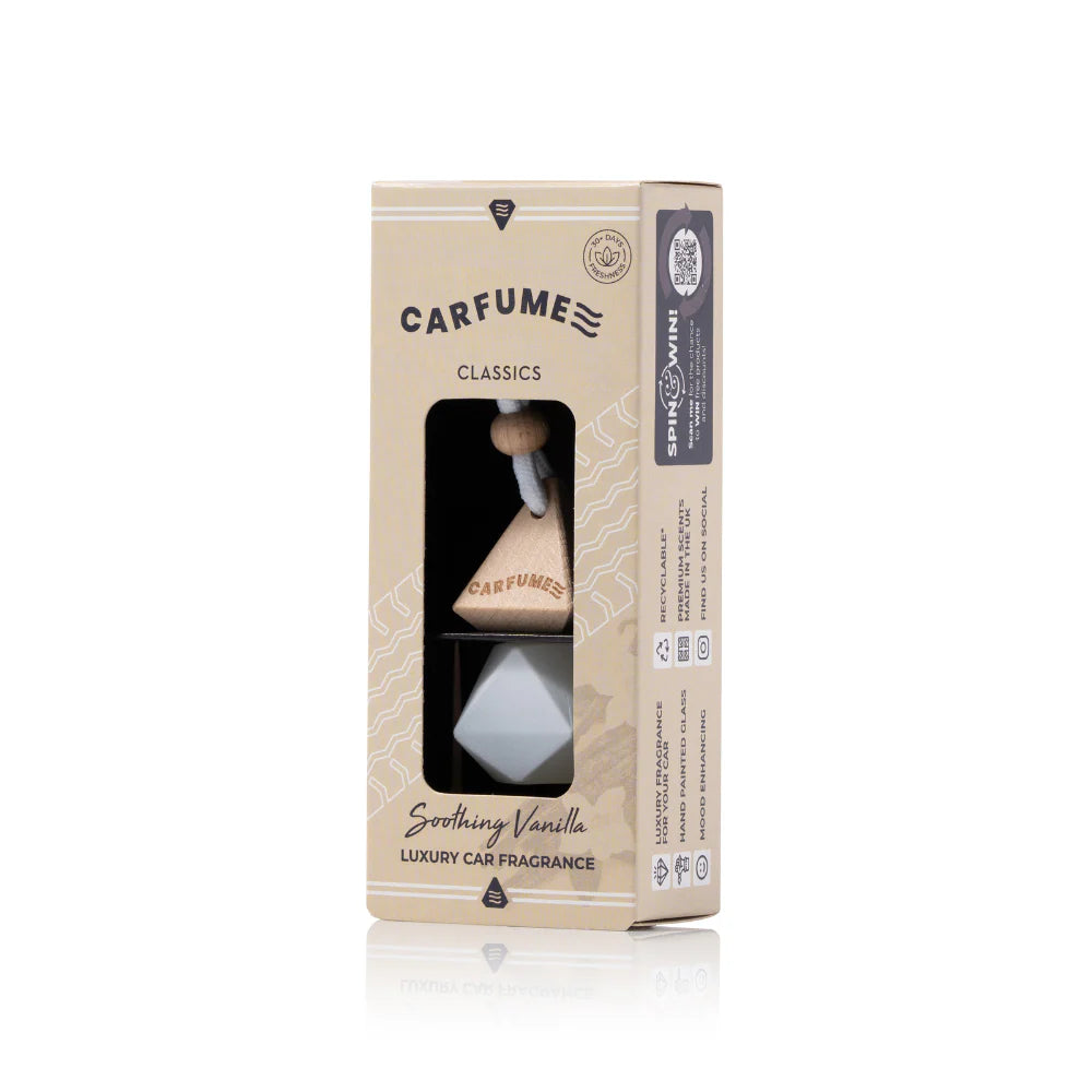Carfume Soothing Vanilla | Car Air Fresheners at Ted Johnsons