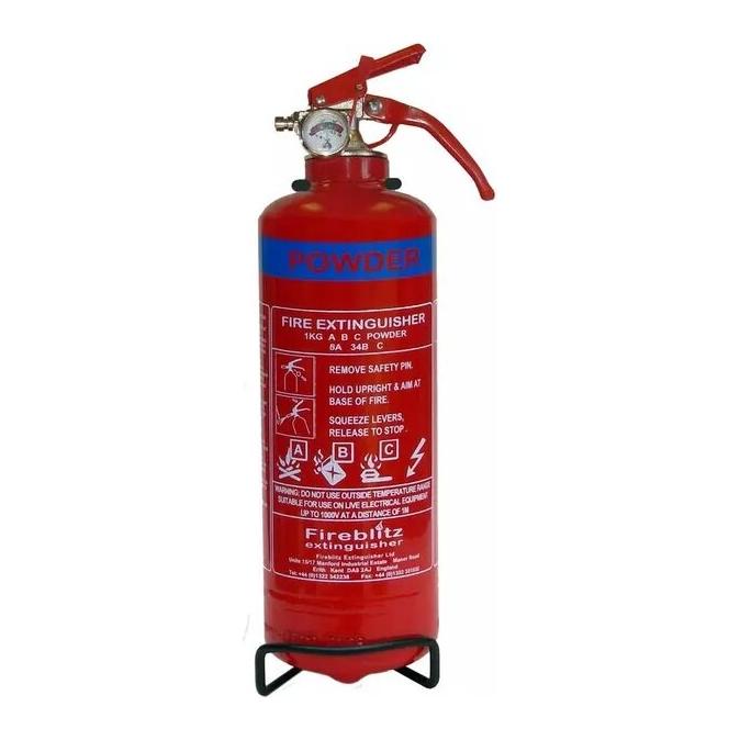 Fireblitz Powder Fire Extinguisher - 1Kg at Ted Johnsons | Fire Safety