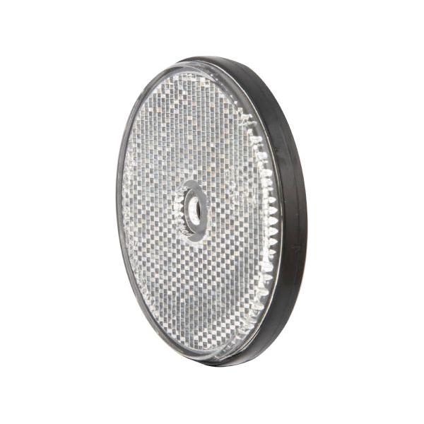 Buy Genfitt White Round Reflector - 60mm | Vehicle Reflectors & Markings