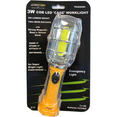 Ultralight 402050 Cage Worklight | Torches & Flashlights at Ted Johnsons