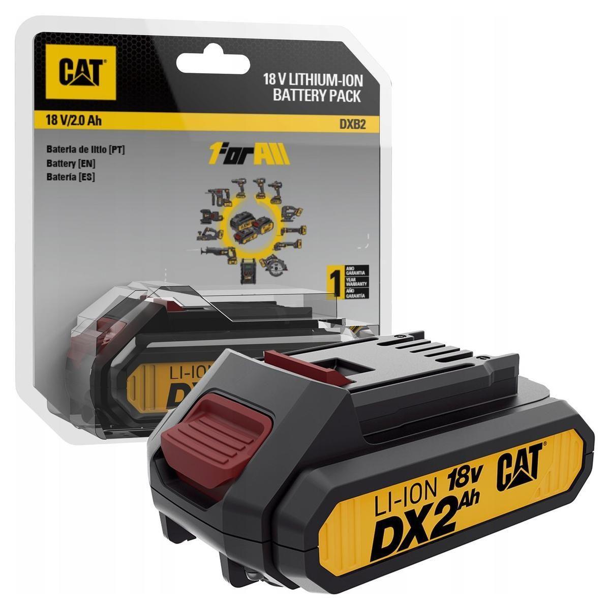 Buy CAT DXB2 2.0Ah Li-Ion Battery At Ted Johnsons, Ireland