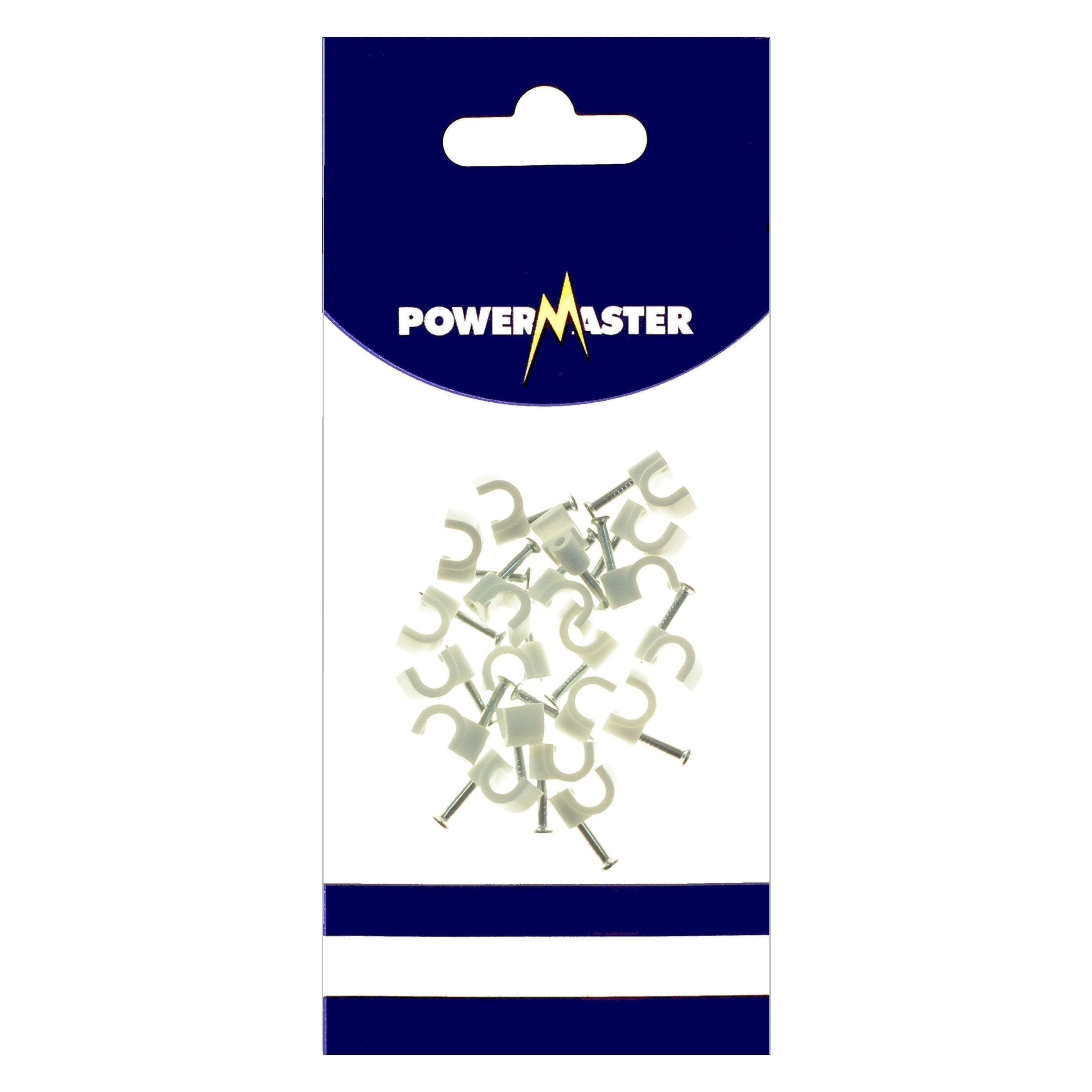 Powermaster Cable ClIPs 5mm | TedJohnsons.ie