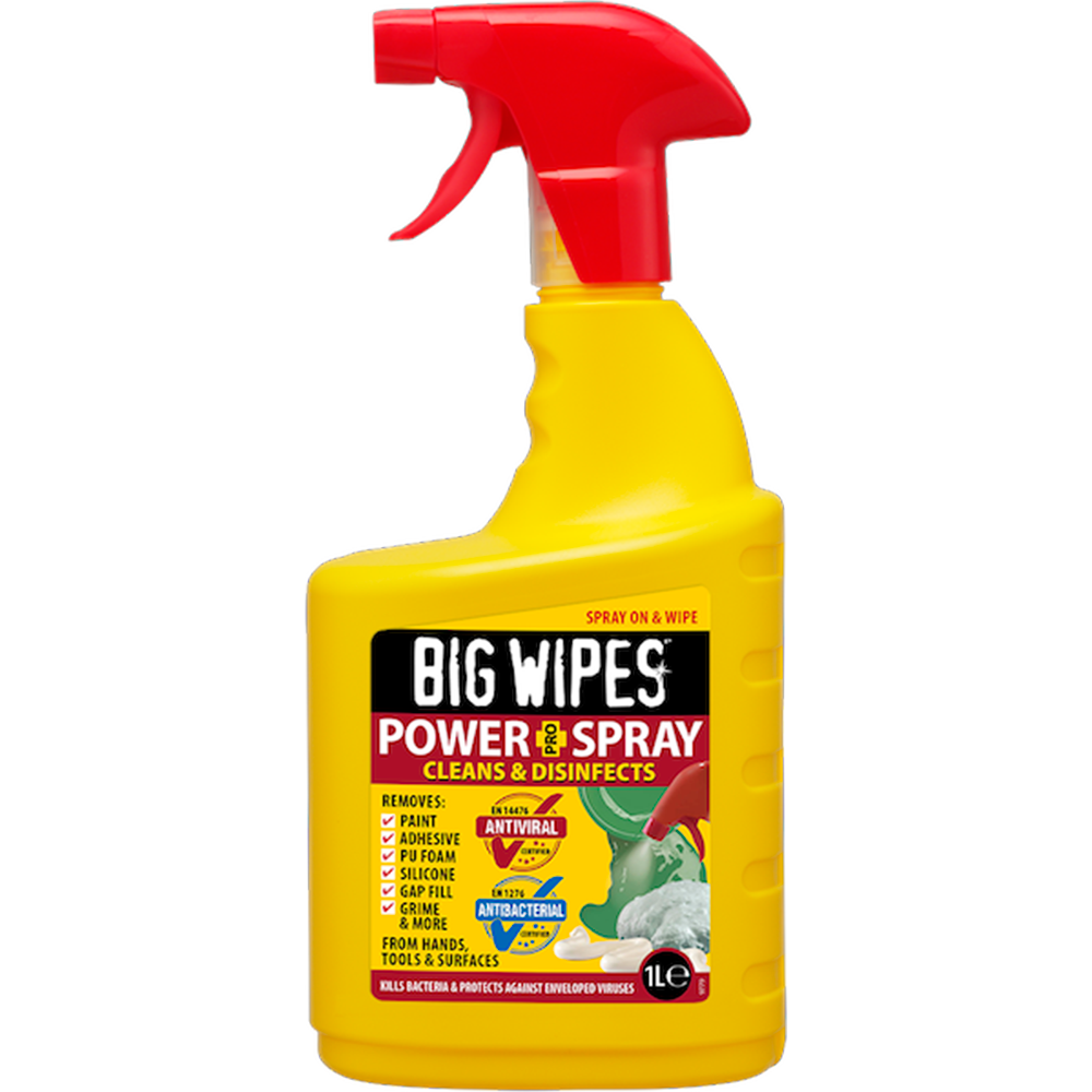 Big Wipes Heavy Duty Power Cleaning Spray 1 Litre | TedJohnsons.ie ...
